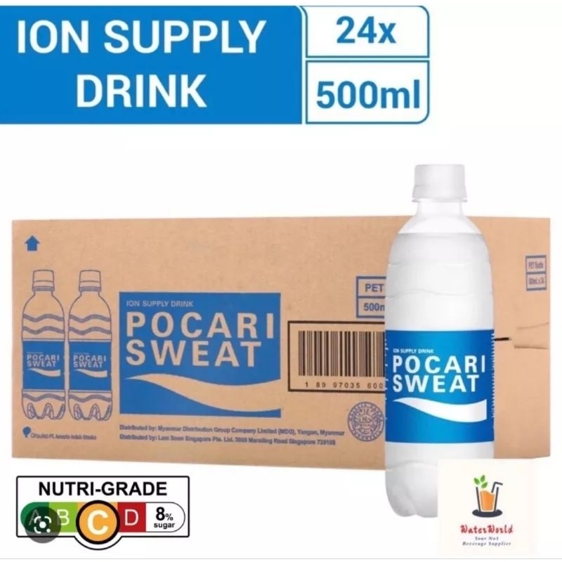 (Promotion for 2 & 3 Cartons) Pocari Sweat Isotonic Drink 500ml x 24 ...