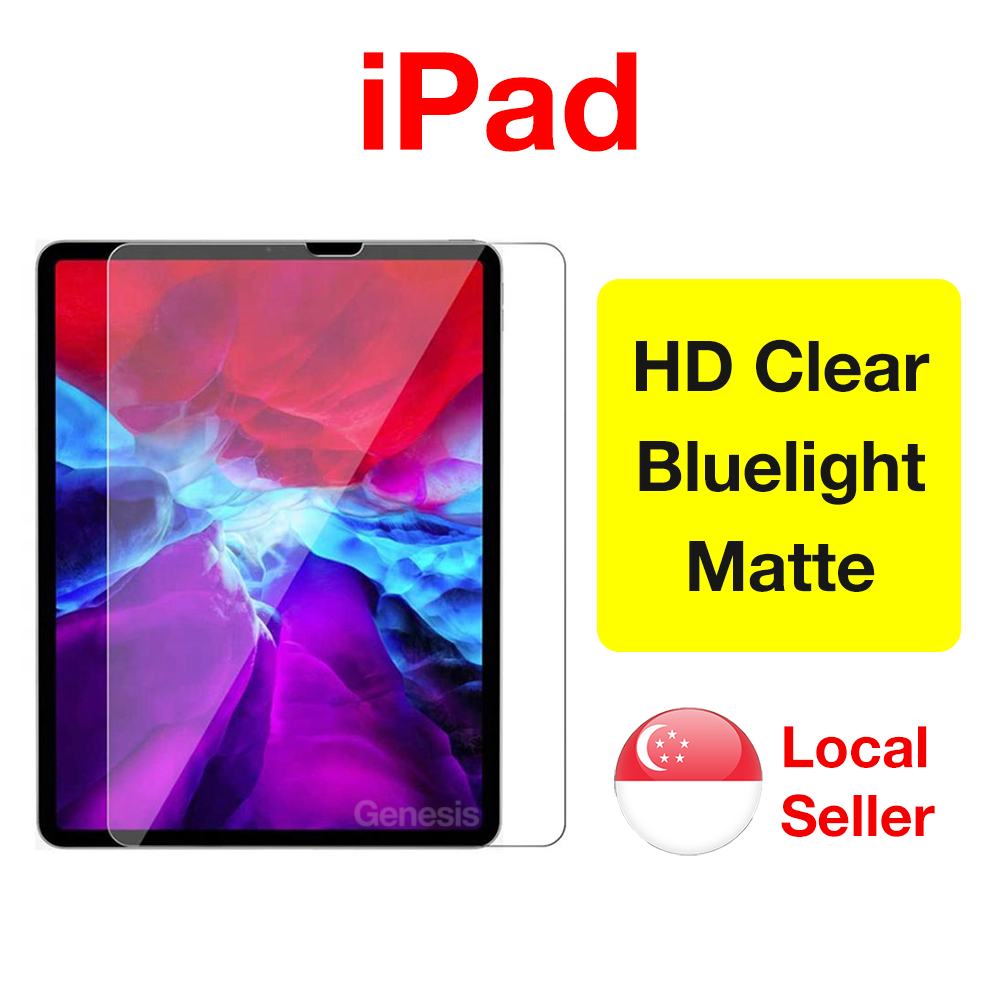 Genesis iPad Screen Protector 10th Gen/ Air 6 5 4 3 2/ Pro 11/ 10.2 9.7 ...
