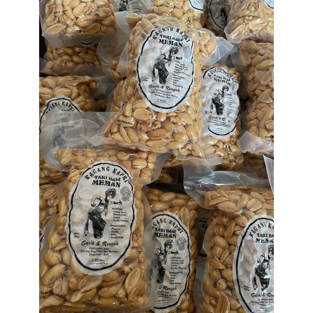 IndoSedap Roasted Garlic Peanut Kacang Kapri Tari Bali | Authentic ...