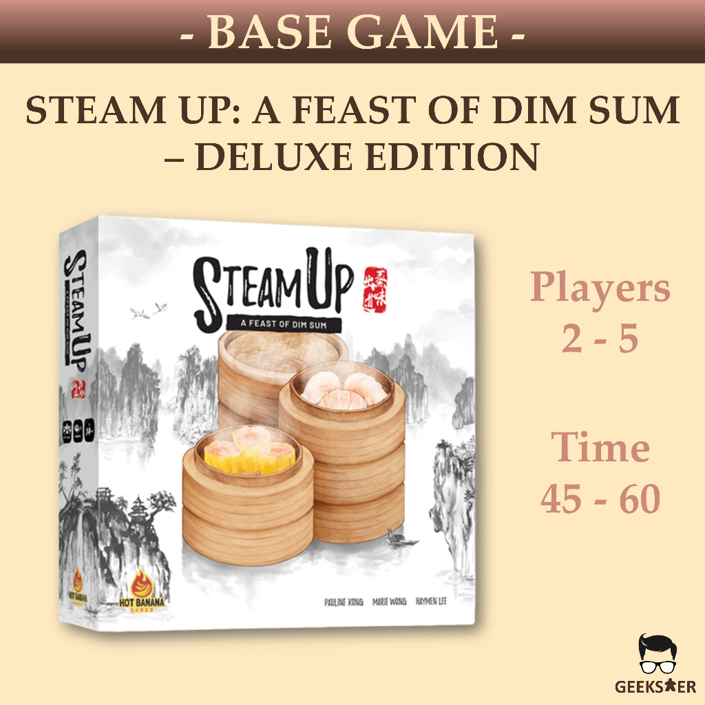 Steam Up: A Feast of Dim Sum Board Game [Deluxe Edition] | Shopee Singapore