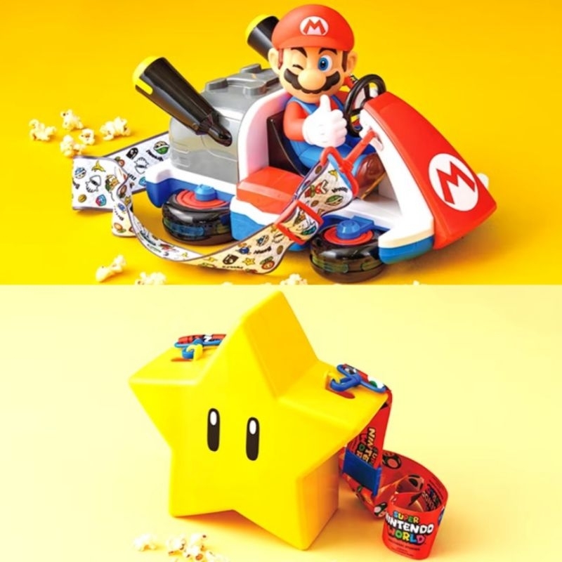 🆕️ Universal Studios Japan USJ Limited Lights Up Mario Kart Popcorn ...