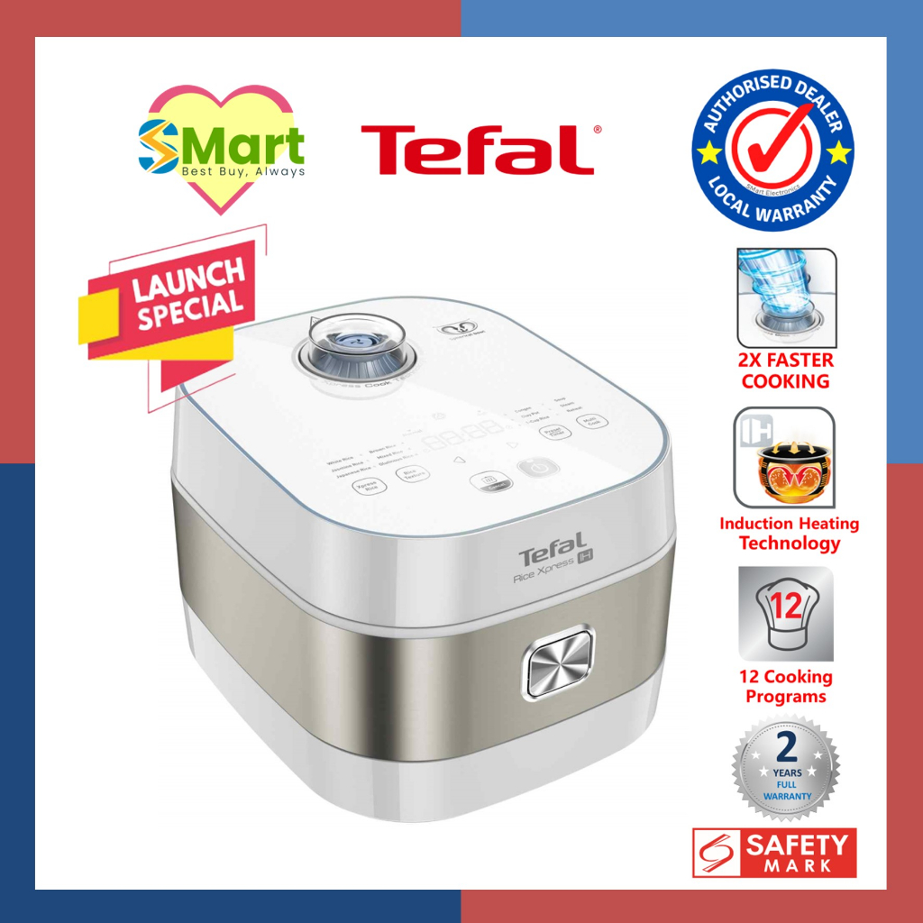 Tefal 1.5L Rice Xpress Induction Rice Cooker [RK7621] | Shopee Singapore