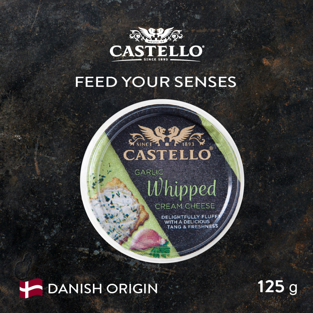 Castello Garlic Whipped Cream Cheese 125g | Shopee Singapore