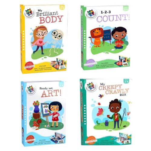 Learning Box : Brilliant Body/Ready Set Art/123 Count/My Creepy Crawly ...