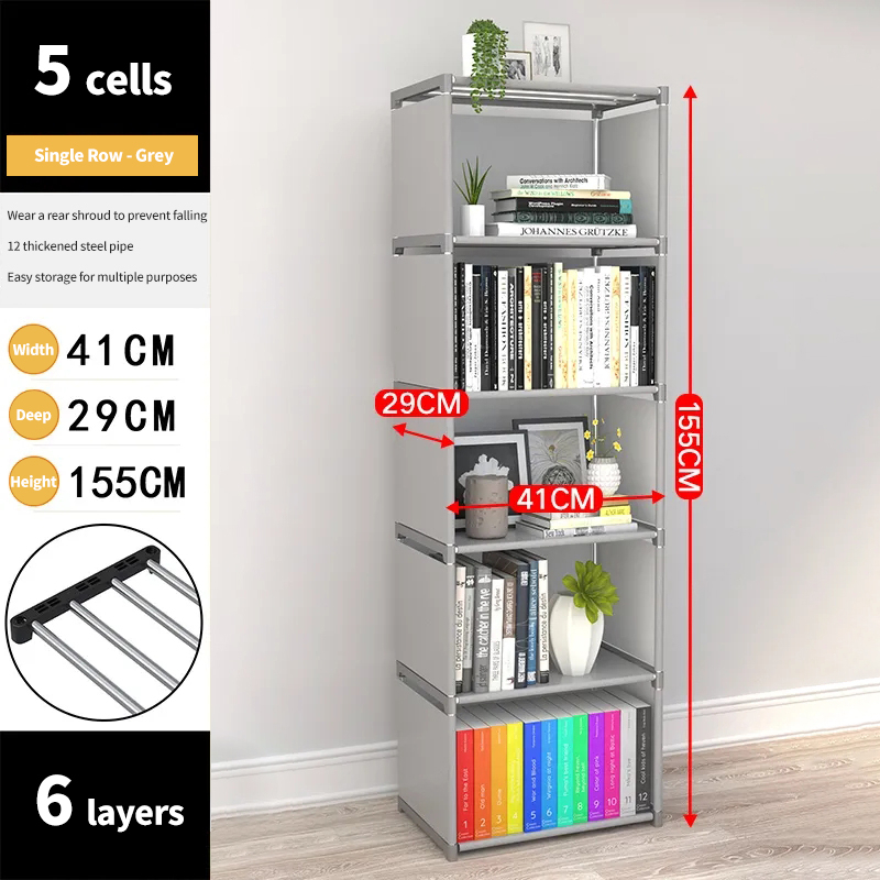 (HOME+) Bookcase Simple Table Floor Shelf Student Dormitory Bedroom Toy ...
