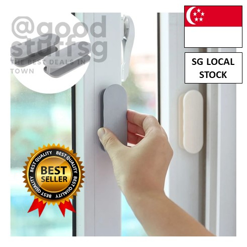 [SG FREE 🚚] 2 Pcs Punch-free Window Cabinet Handles / Door & Wardrobe ...