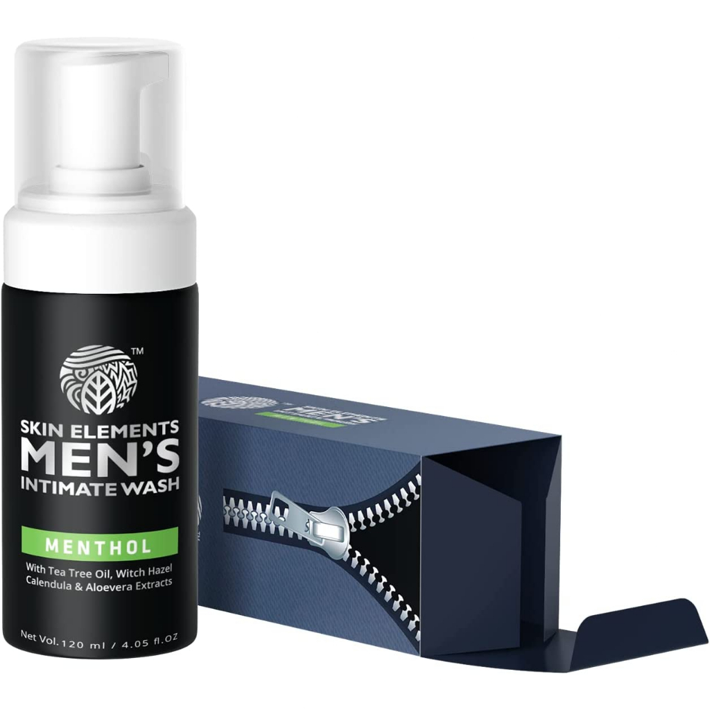 Skin Elements Ball Wash for Men with Menthol (120ml) | pH Balanced ...