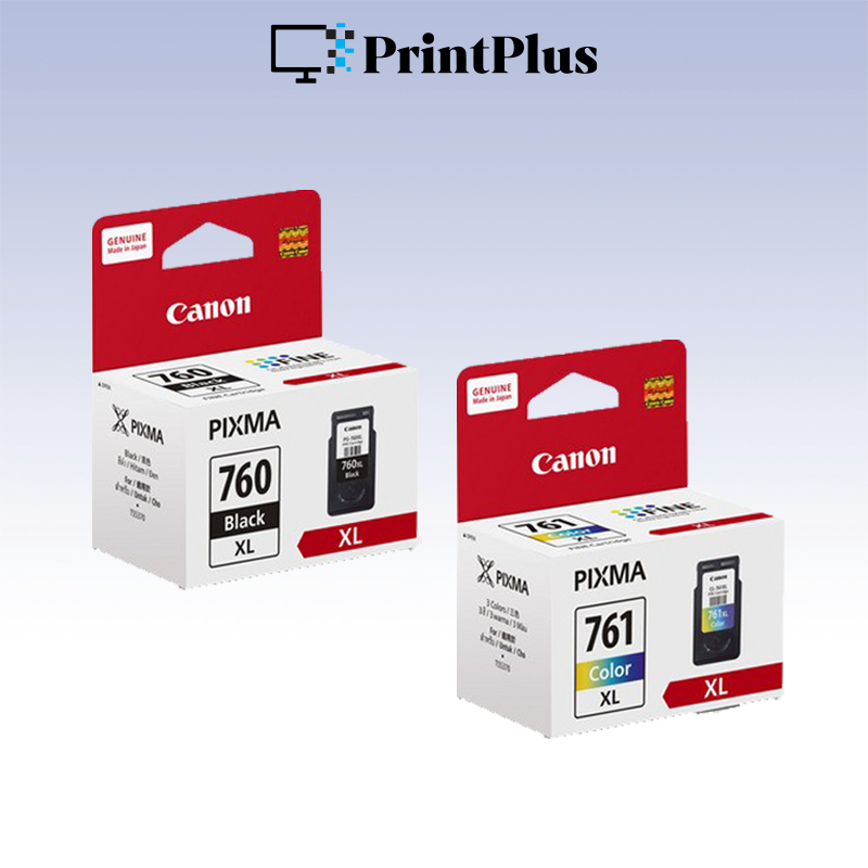 [Original] Canon 760XL Black / 761XL Color Ink Cartridge for PIXMA ...