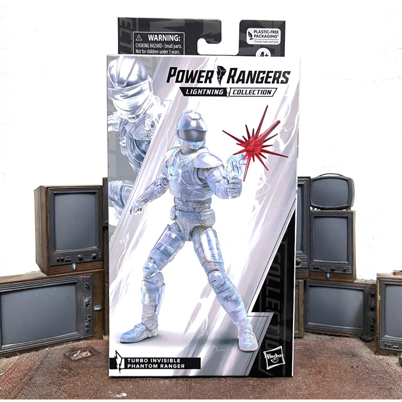 Hasbro Lightning Collection Turbo Power Rangers Invisible Phantom ...