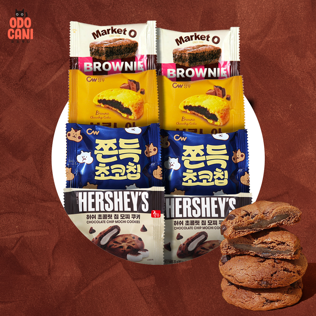 [Korean Snack] Chocolate Chip Cookies ( cw chewy choco chip / hershey ...