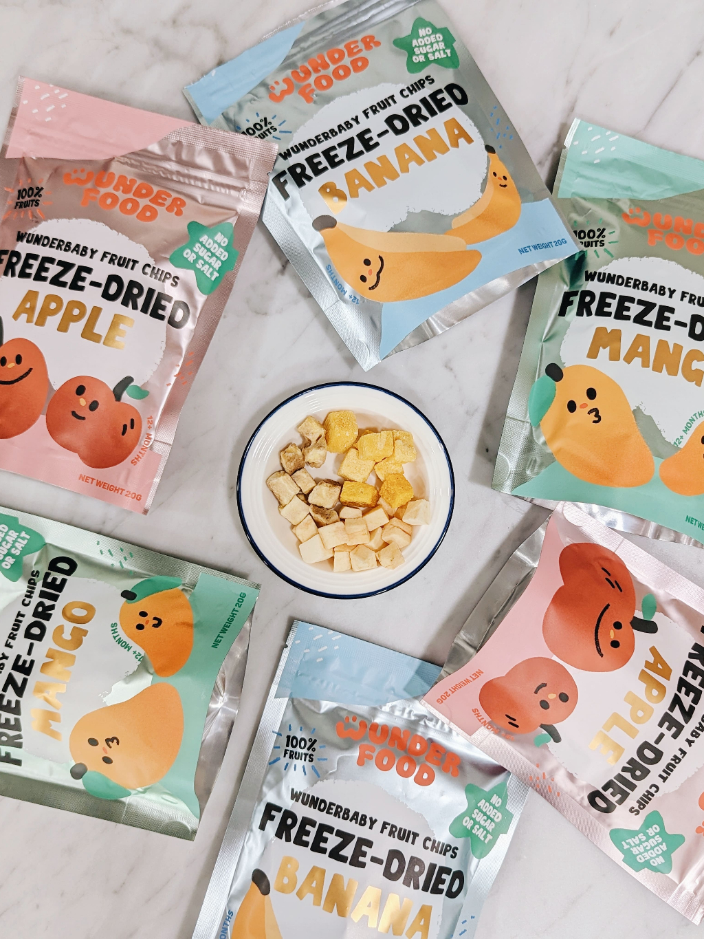 WUNDERBABY - Fruit Chips - Freeze Dried Fruits - Great Toddler Snacks ...