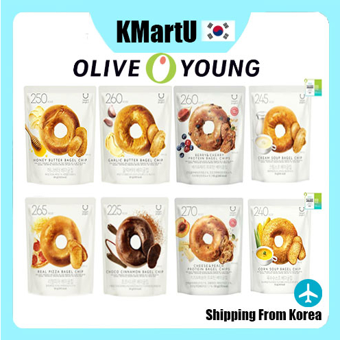 [Olive Young] Bagel Chips 60g (8 Flavor) | Shopee Singapore