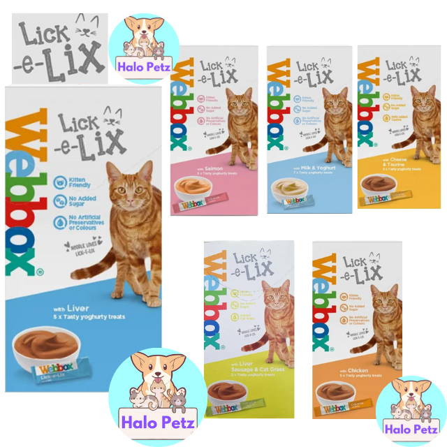 Webbox Lick e Lix Cream/Yoghurt Cat Treats | Shopee Singapore