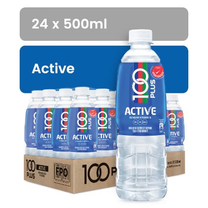 100plus Active (500ml x 24btls) | Shopee Singapore