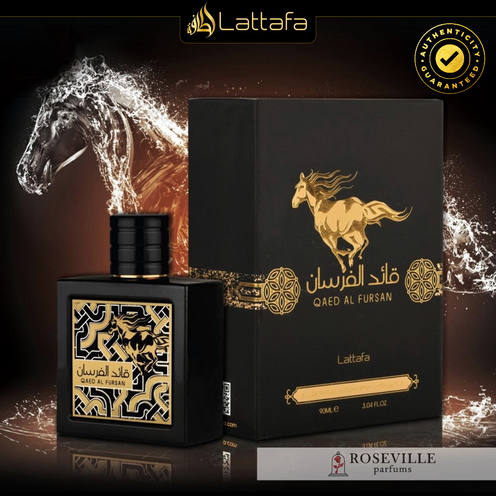 LATTAFA Qaed Al Fursan (Original Made in UAE) Arabic Spray Dubai ...