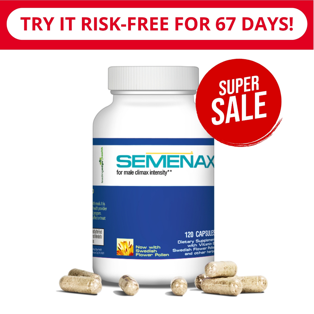 Semenax Pills® Natural & Organic Supplement for Men by Official Leading ...