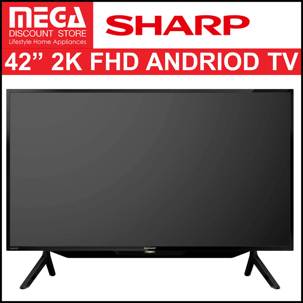 SHARP 2T-C42EG2X 42" FULL HD ANDROID LED TV (2023 MODEL) | Shopee Singapore