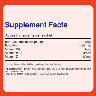 Fast Absorb Iron Energy Formula (28s)- Ocean Health (Replenishes Iron ...