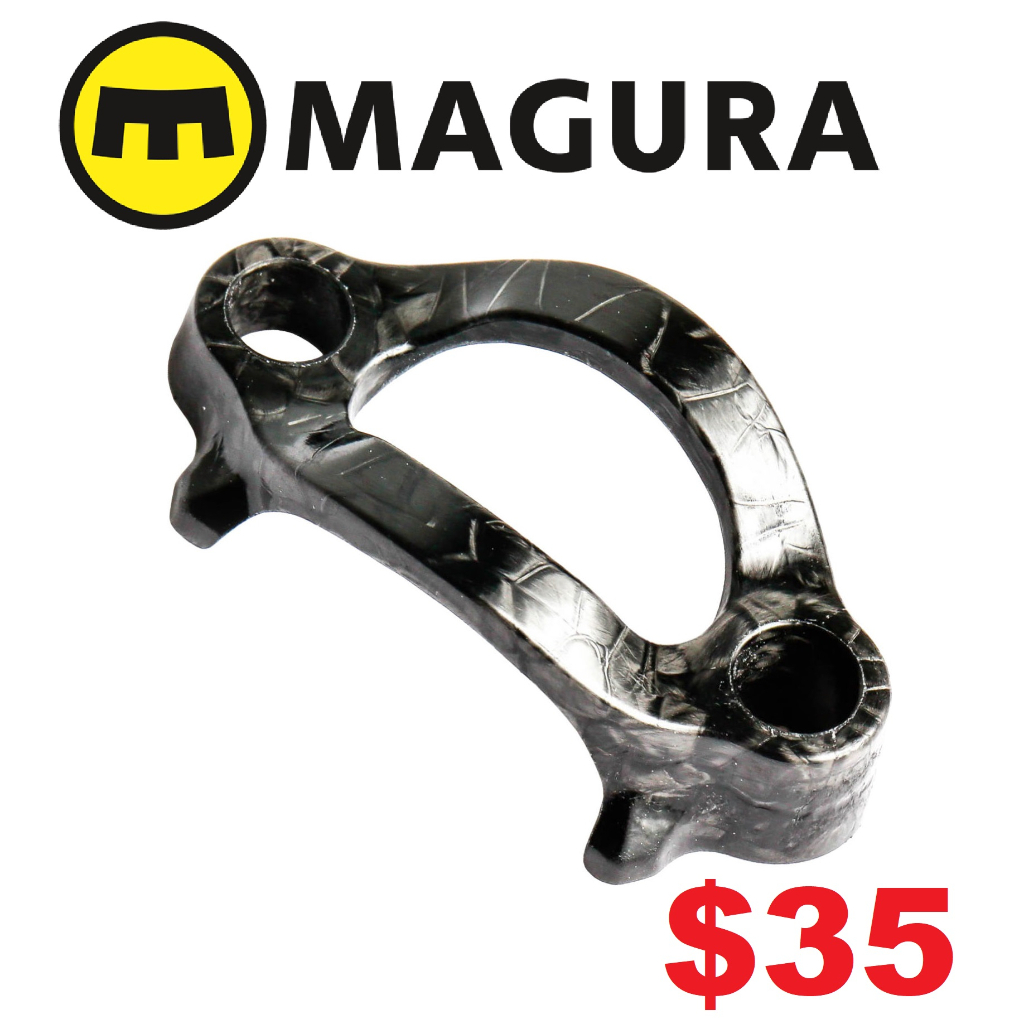 Magura Carbon Handlebar Clamp Black For MT / HS Series - MT2 MT4 MT5 ...