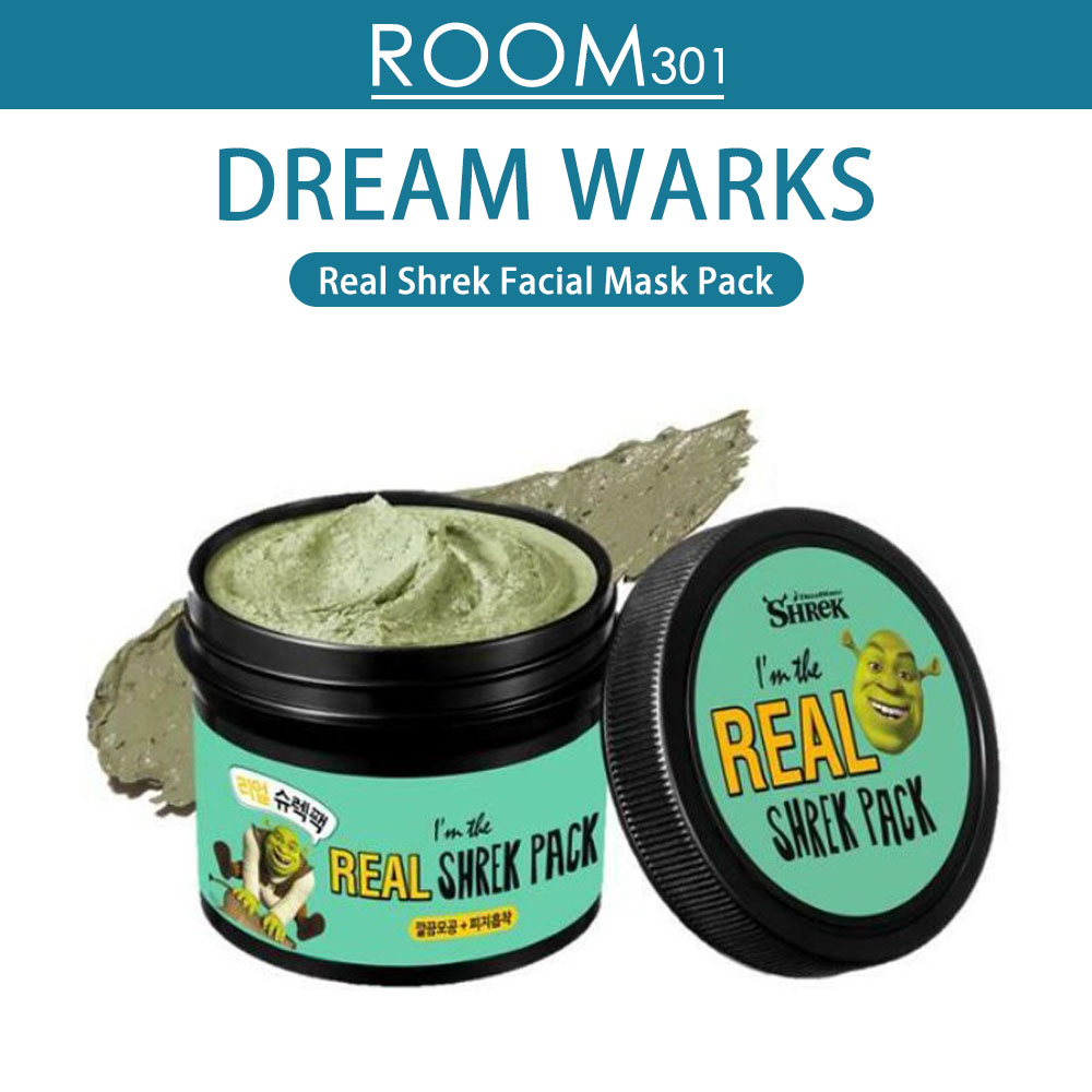 [DREAMWORKS] Im Real Shrek Mask Pack (110g) Olive Young No.1 mask pack ...