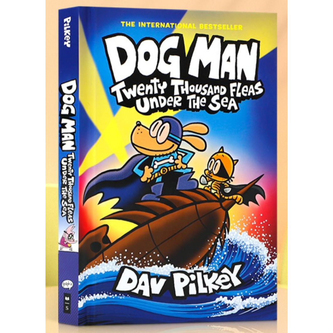 Original Dog Man 11 Twenty Thousand Fleas Under the Sea | Shopee Singapore