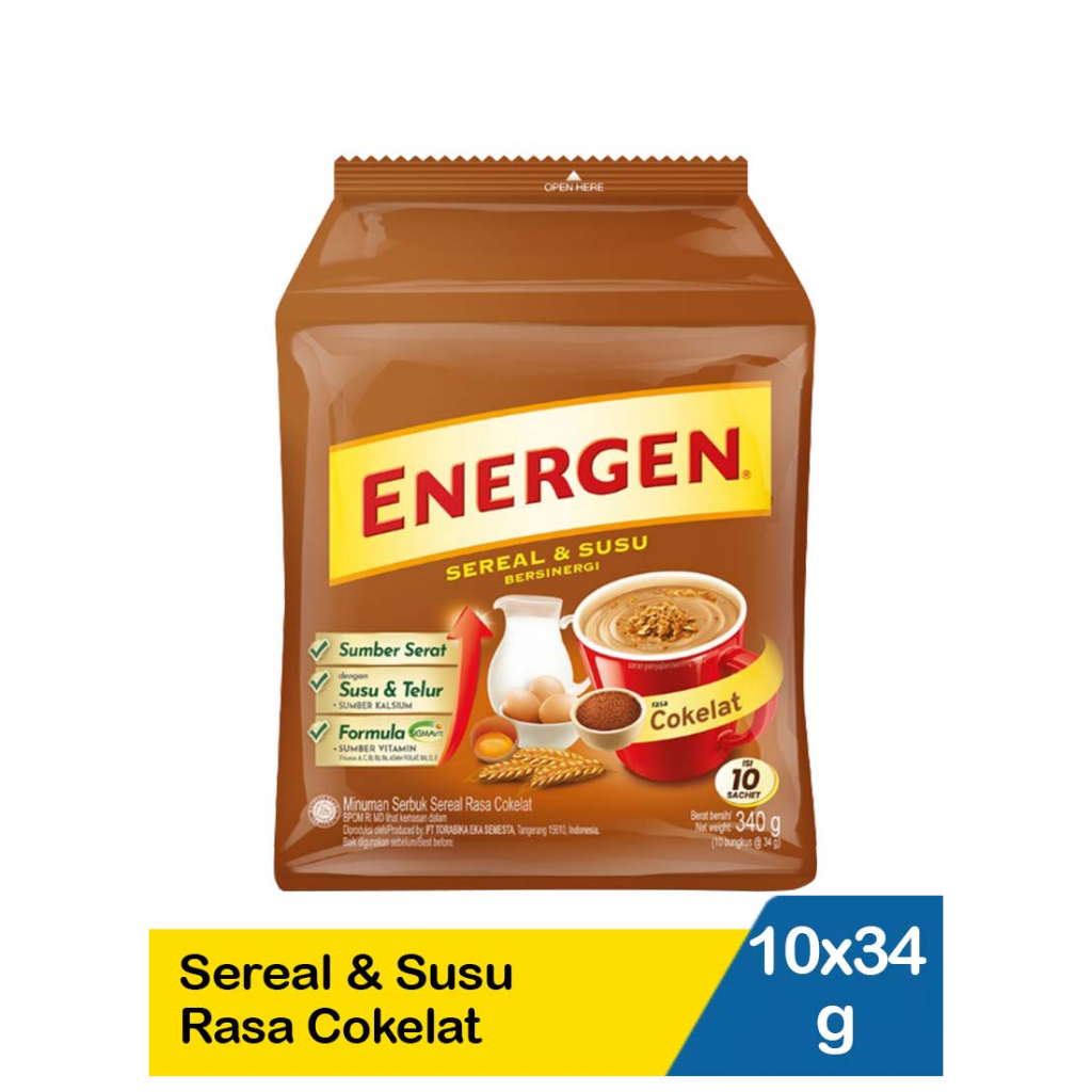 Energen Cereal & Milk (10 sachets) | Shopee Singapore