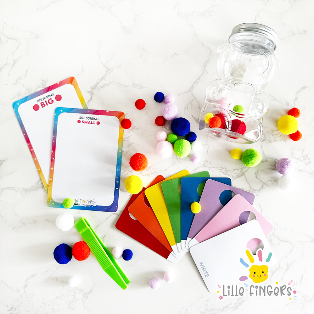 Kids Colour Sorting Activity - Feed The Bear | Shopee Singapore