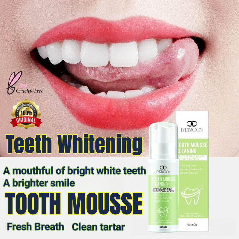 Tooth Mousse Teeth Whitening Fresh Breath Clean Tartar Improve Remove ...