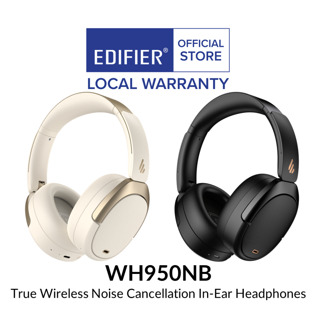 Edifier WH950NB Active Noise Cancellation Hi-Res Wireless Headphone ...