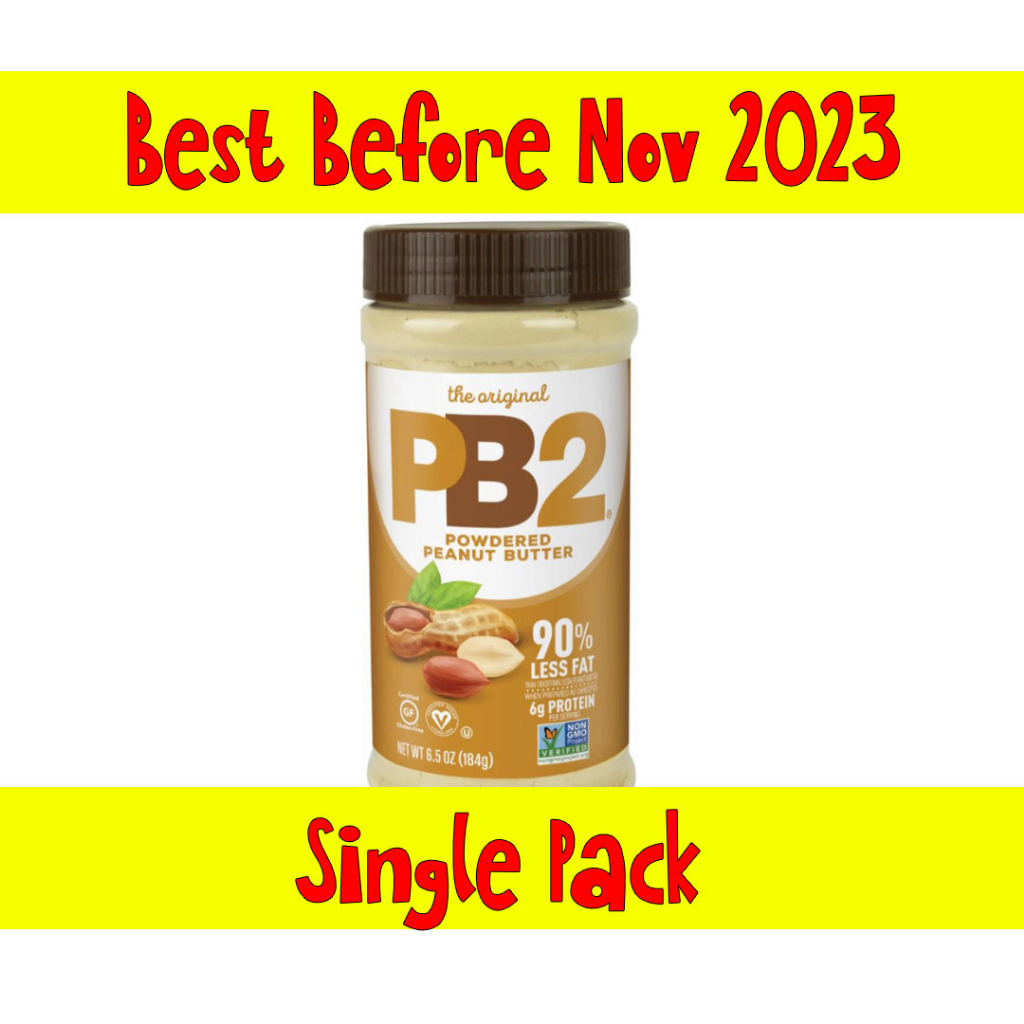 PB2, Powdered Peanut Butter Powder, Original / Cocoa, 6.5 / 16 oz ...