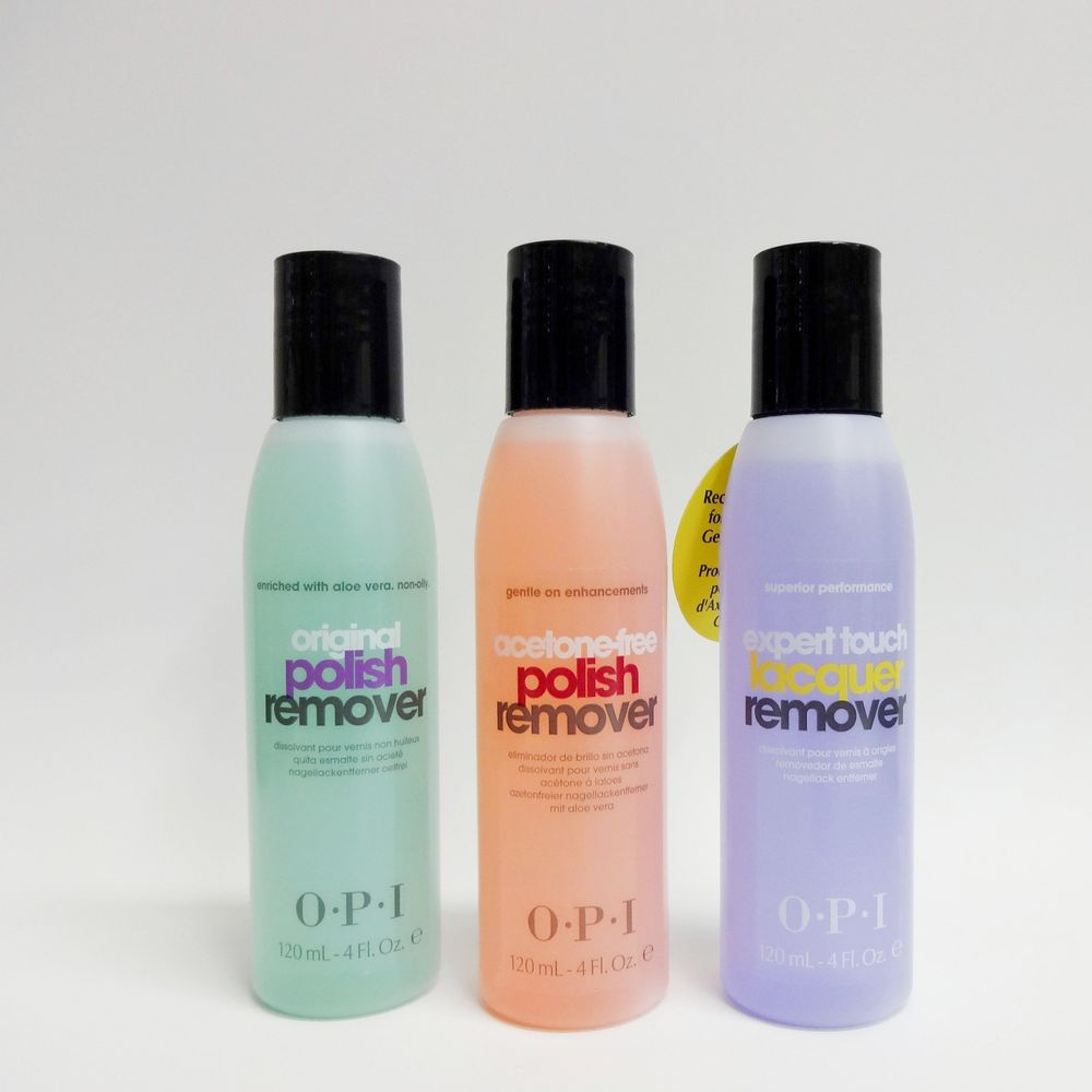OPI Acetone Free or OPI EXpertouch Acetone Remover for Nail Polish and ...