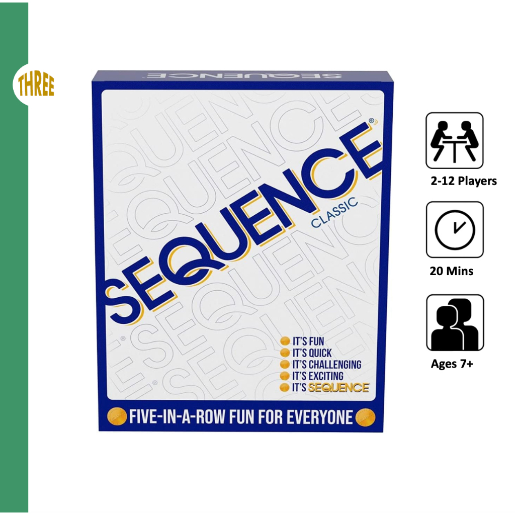 [SG STOCK] Sequence Board Games An Exciting Game Of Strategy Card Game Party Game Family Game ...