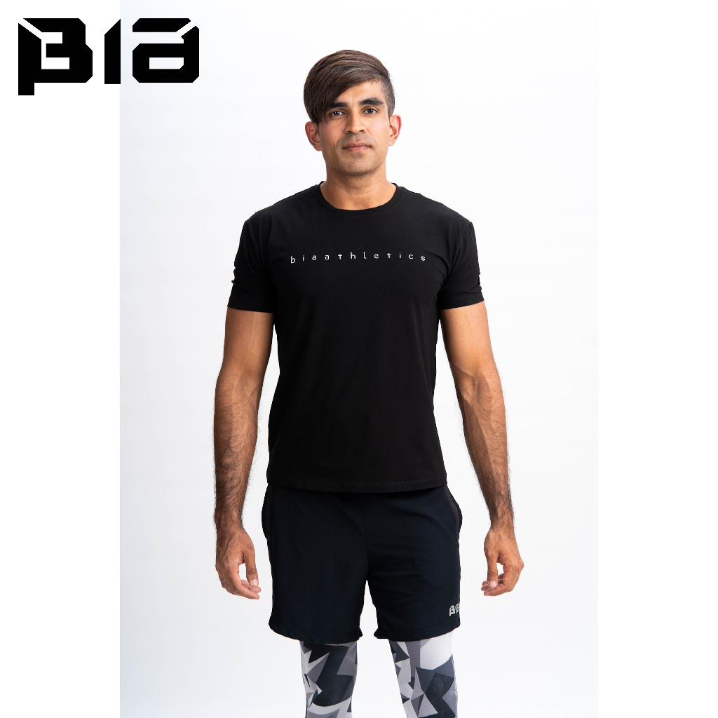 BIA V2 Athleisure Shirts (Unisex) - Black | Shopee Singapore