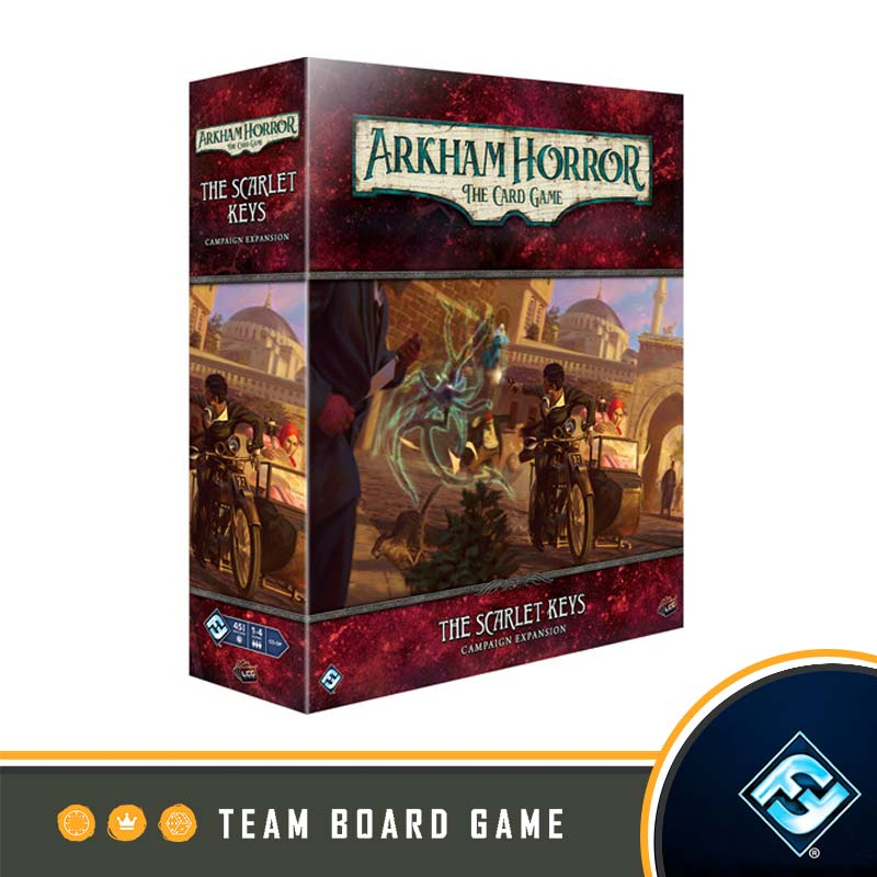 Arkham Horror LCG: The Scarlet Keys Campaign Expansion | Shopee Singapore