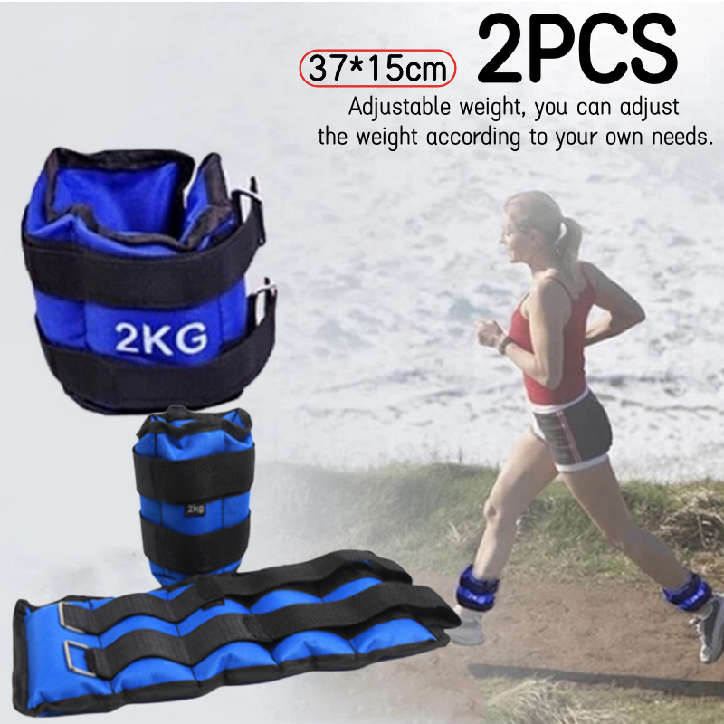 [SG stock]cherry™ Blue Adjustable Ankle Straps Leg Strength Training Weight-Bearing Power Strap ...
