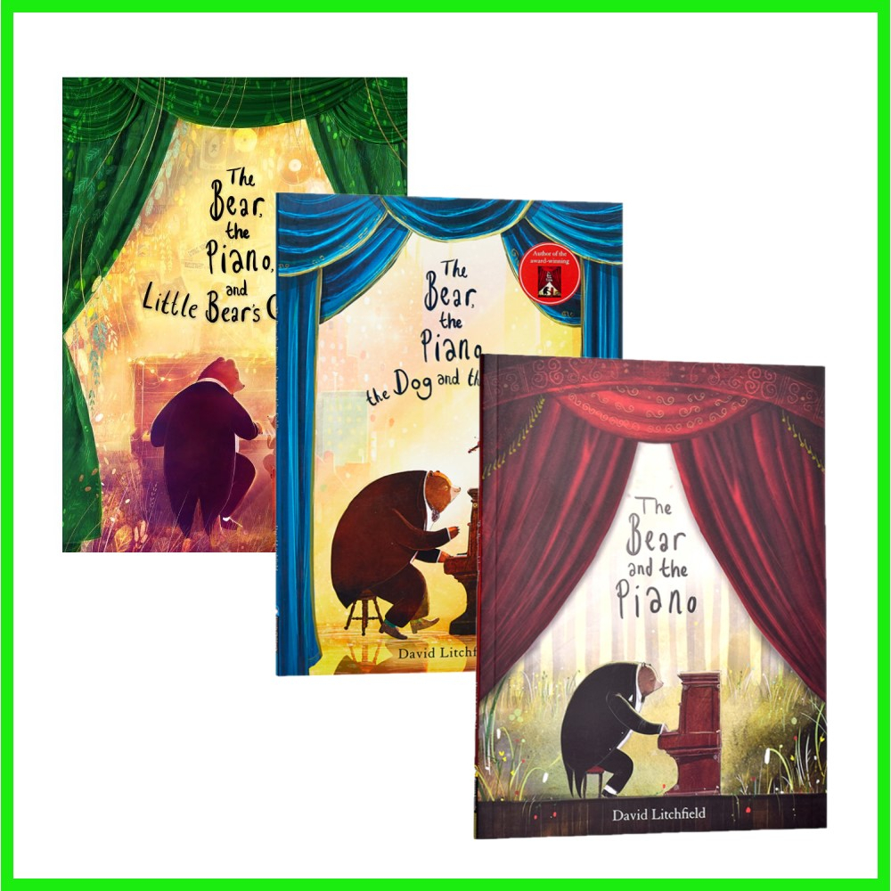 【SG Stock】 David Litchfield Picture Book The Bear and the Piano – Award ...