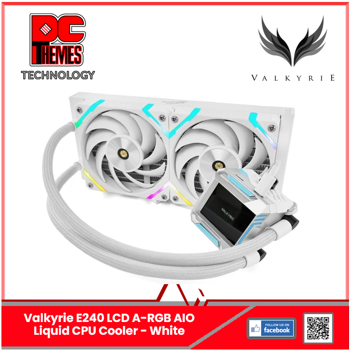 Valkyrie E240 / E360 LCD A-RGB AIO Liquid Cooler | Shopee Singapore