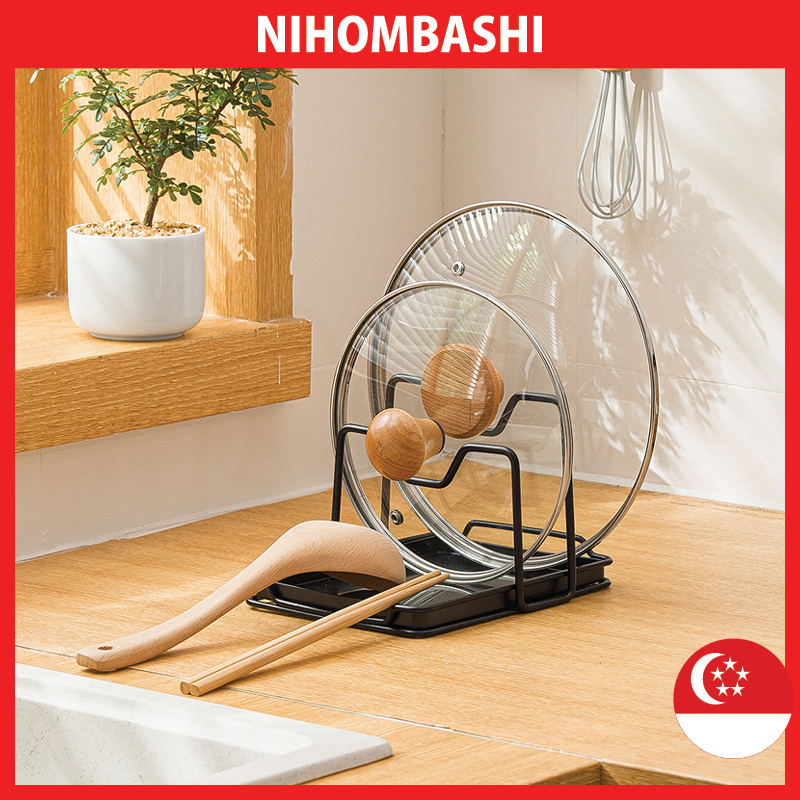 Multifunction Pot Lid Storage Rack / Organizer Holder / Countertop Lid ...