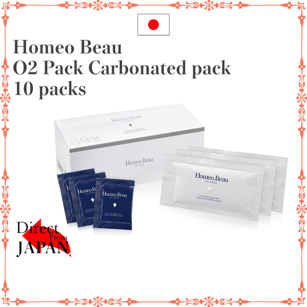 Homeo Beau O2 Pack Carbonated pack/10 packs | Shopee Singapore