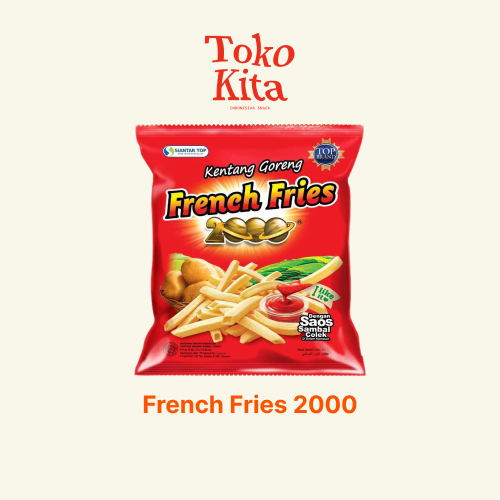 French Fries 2000 (24g / 62g) - Snack from Indonesia (Kentang Goreng ...