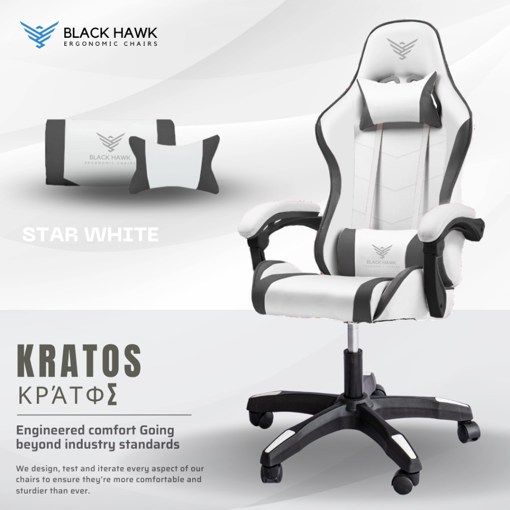 🦅(͢I͢N͢ ͢S͢T͢O͢C͢K͢S͢)͢ Black Hawk Kratos Gaming Chair / Gaming Chair ...