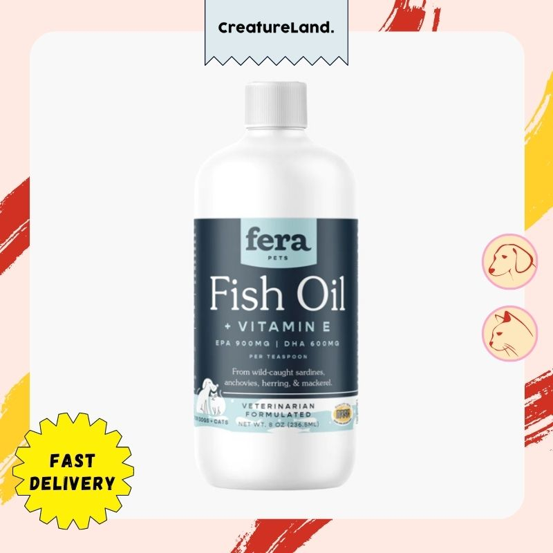 Fera Pet Organics - Fish Oil For Dogs and Cats (2 Sizes) | Shopee Singapore