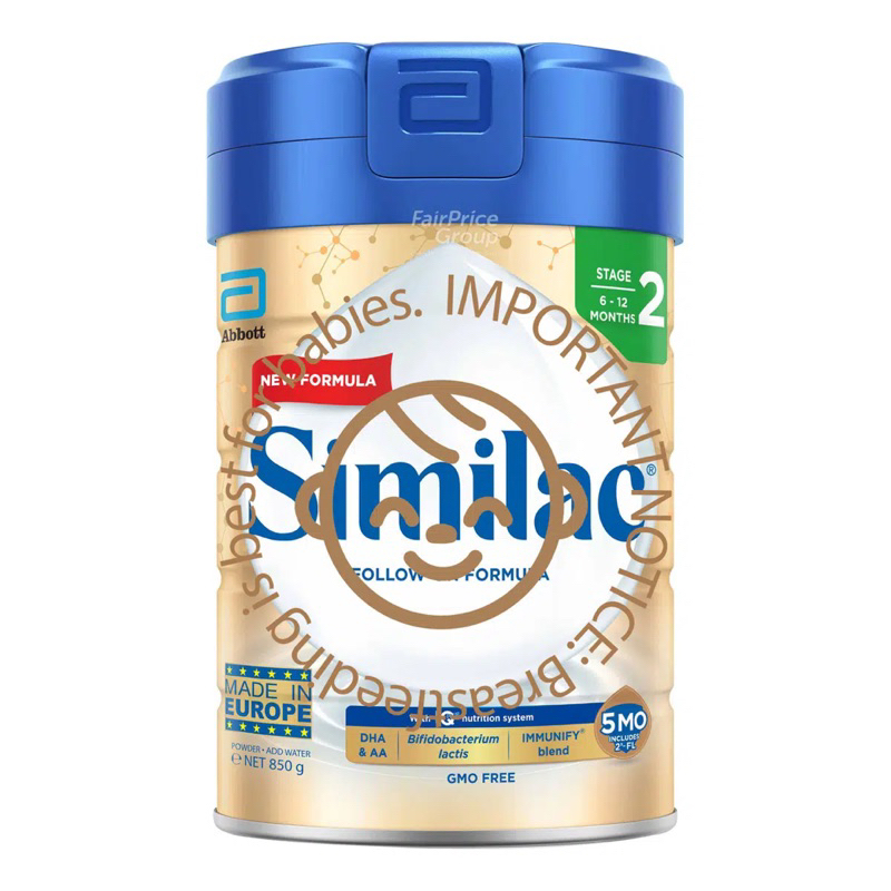 Abbott Similac Gain 5MO - Stage 2 | Shopee Singapore