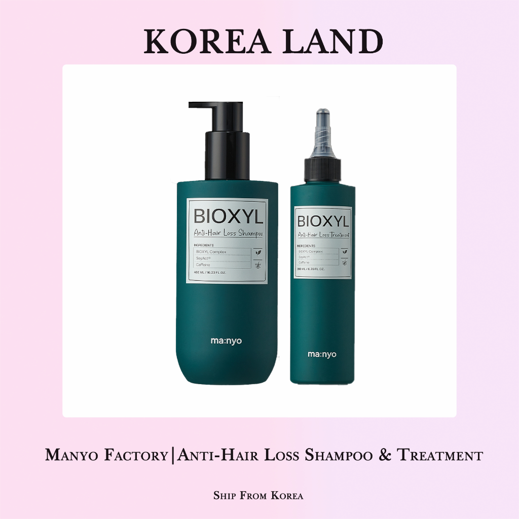 Manyo Factory | BIOXYL Anti-Hair Loss Shampoo & Treatment Travel Kit (3 ...