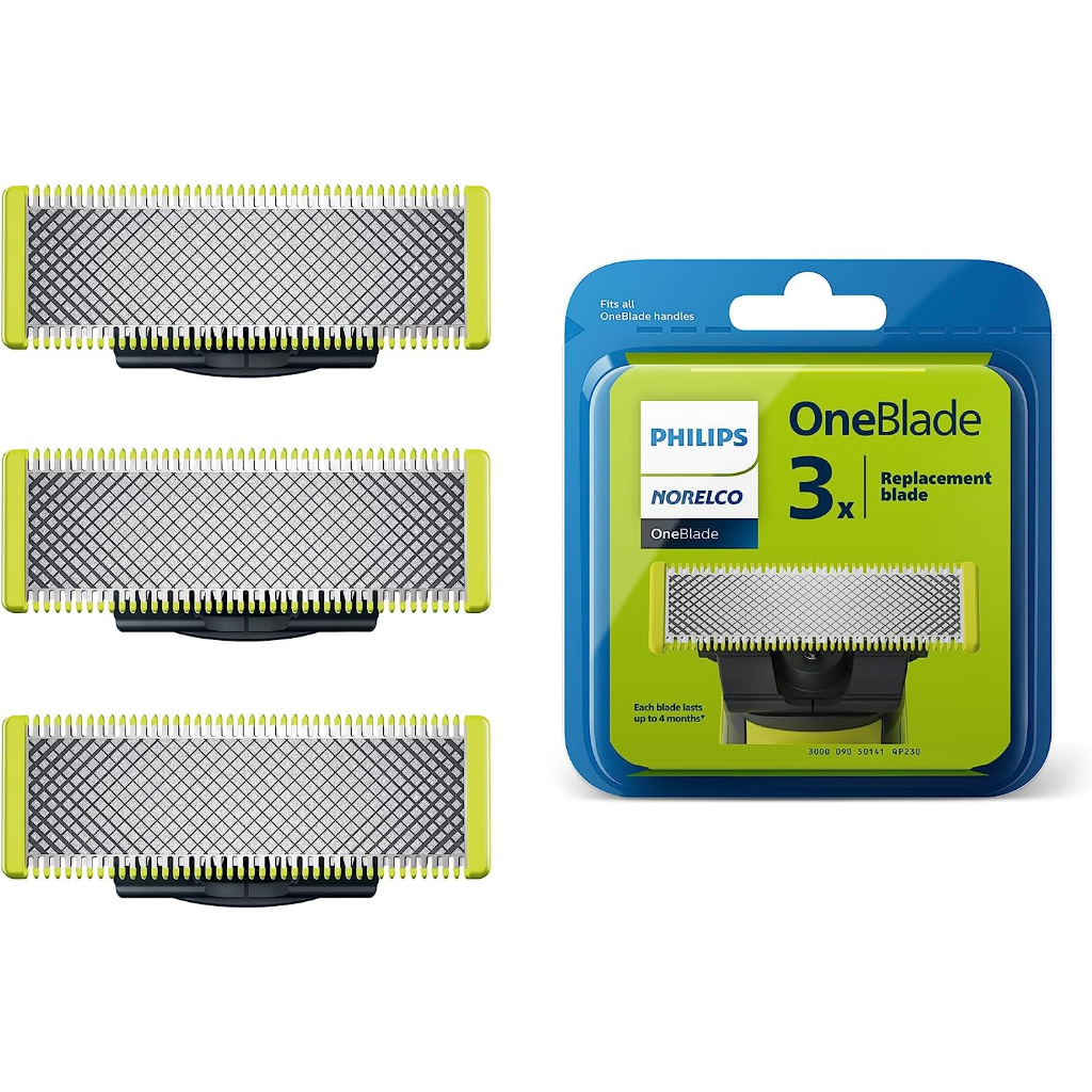 Philips Norelco OneBlade Replacement Blade - Multi options (Pack of 2 ...