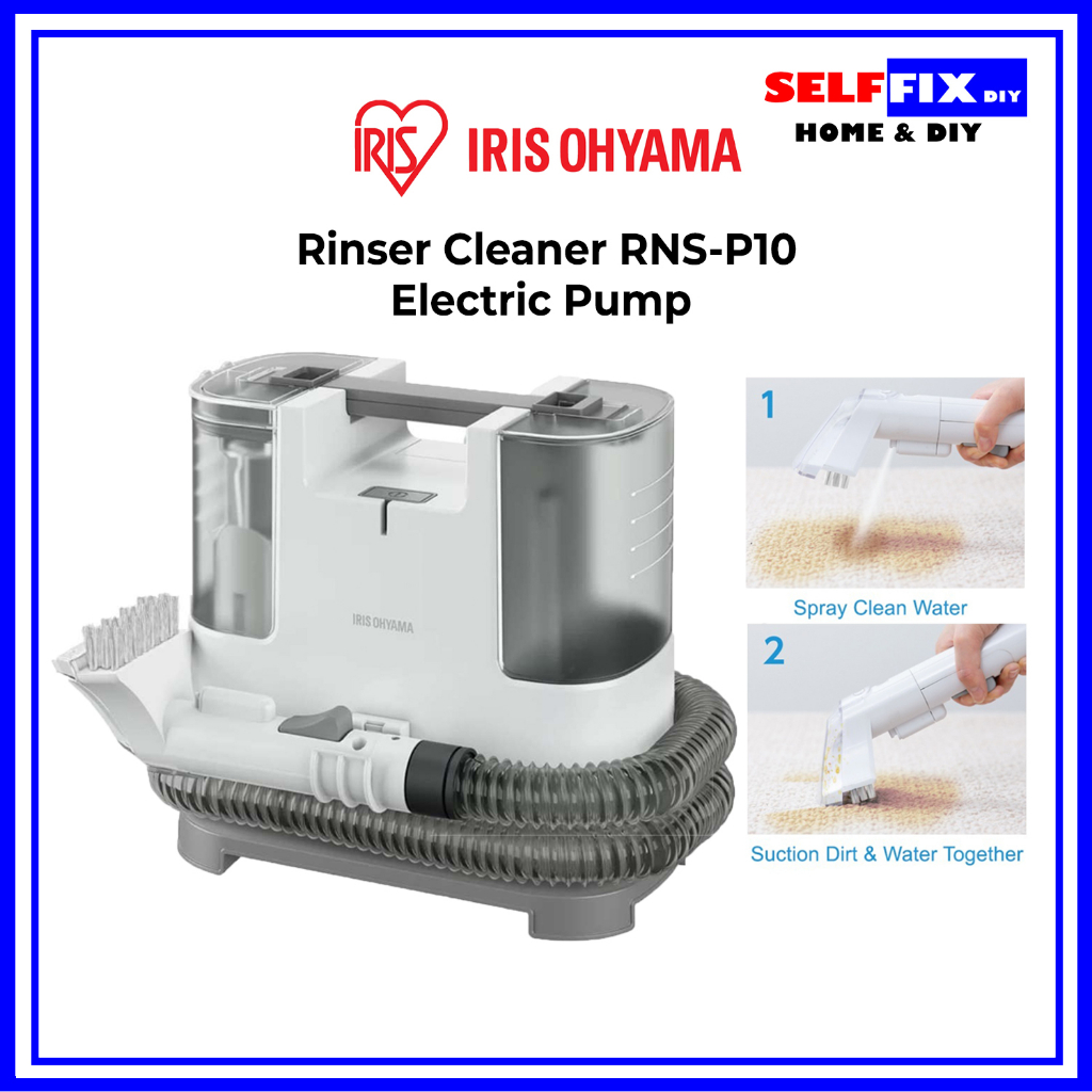 Iris Ohyama Rinser Cleaner Automatic Pump Type - RNS-P10 | Shopee Singapore