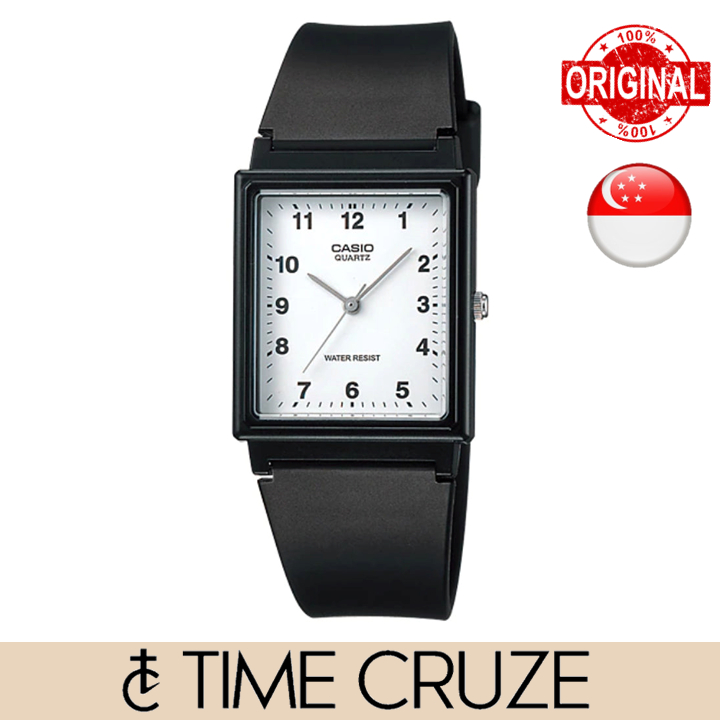 [Time Cruze] Casio MQ-27 Classic Analog Quartz Black Resin Women Men ...