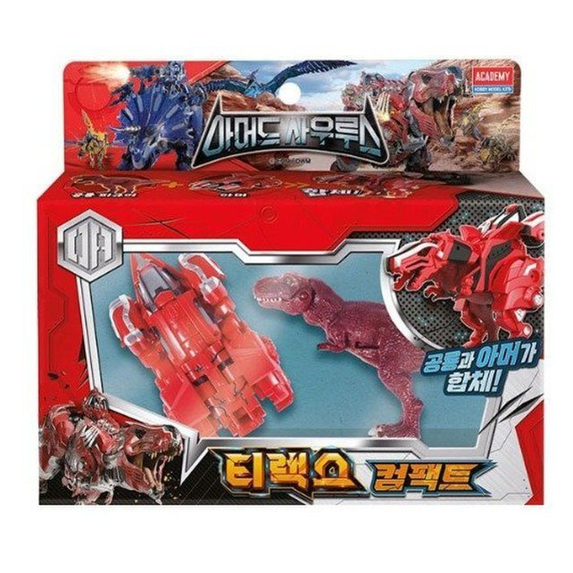 [ACADEMY]Armored Saurus Trex, Raptor, Triceratops, Pteranodon Compact ...