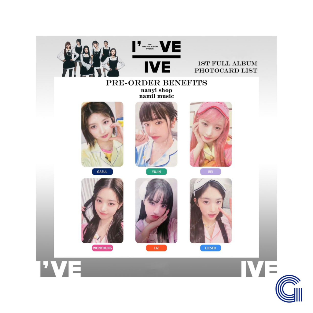 【Namil music Pob】 IVE - THE 1ST ALBUM [I’ve IVE] | Shopee Singapore