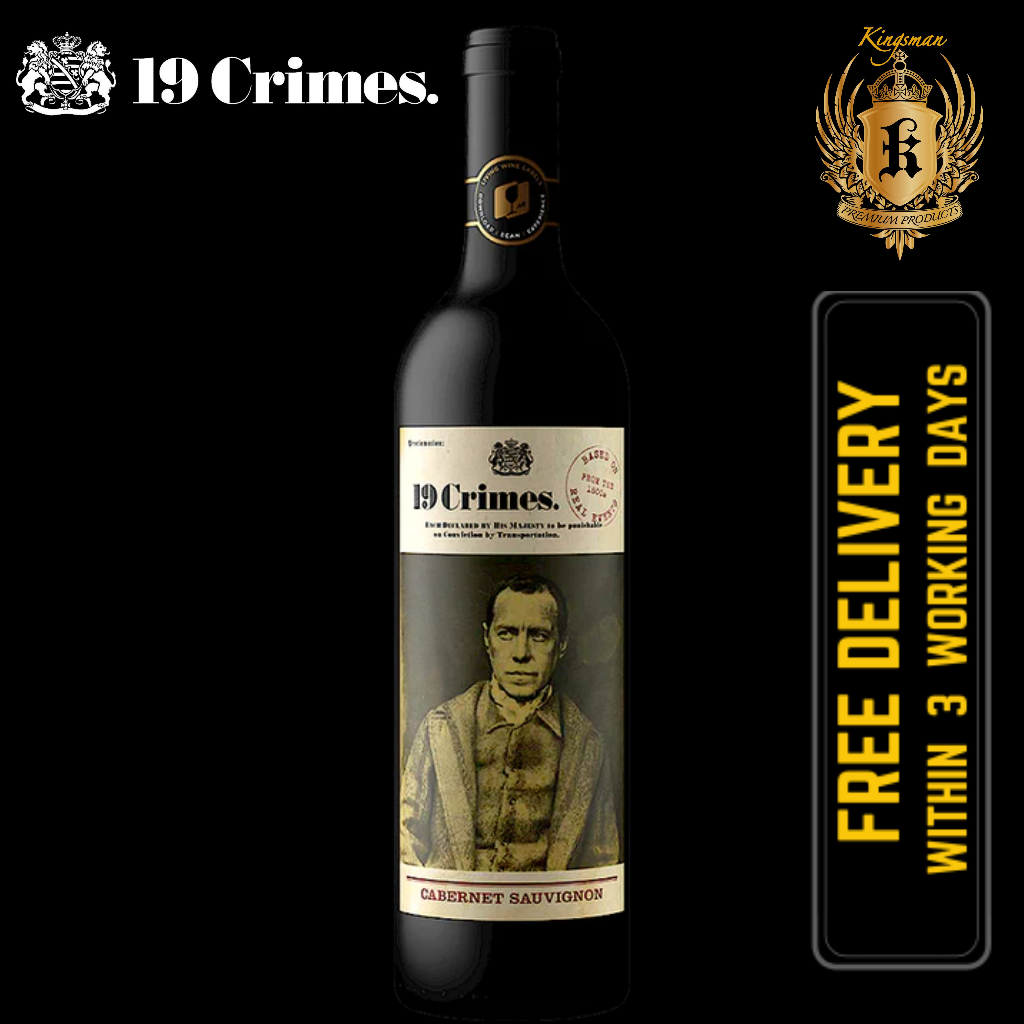 19 Crimes Cabernet Sauvignon 750ml (2021) | Shopee Singapore
